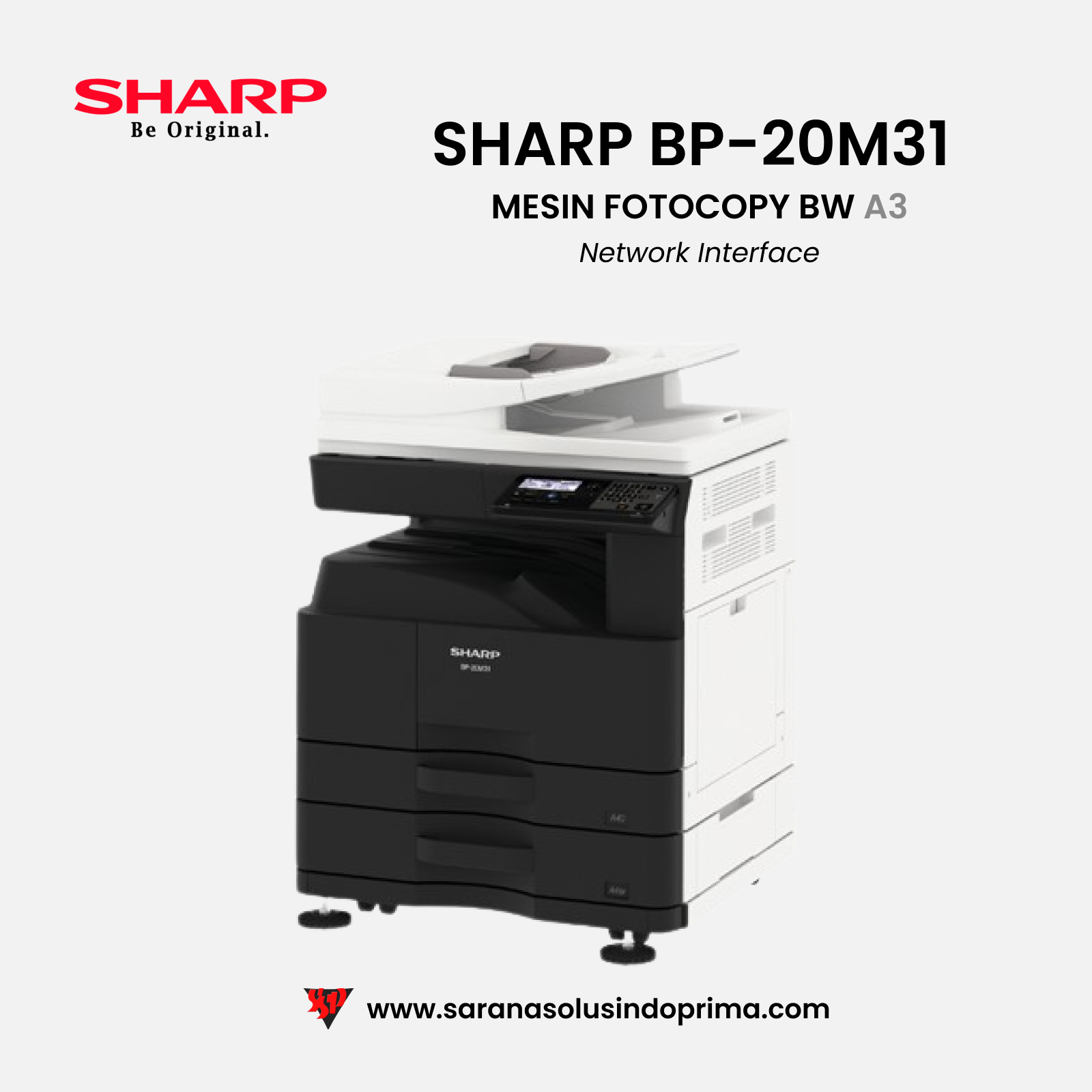SHARP BP20M31 – PT. Sarana Solusindo Prima